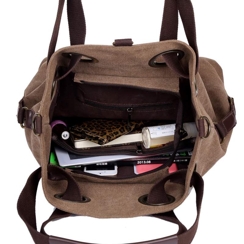 geanta canvas GCA.3009.1 - Evana Veda