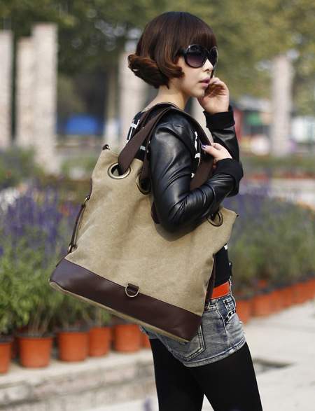 geanta canvas GCA.3009.1 - Evana Veda